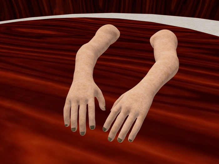 Second Life Marketplace Tm Amputated Arms Halloween 0461